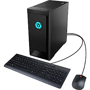 Lenovo Legion Tower 5 Gaming Desktop, i7-10700, 64GB RAM, 2TB NVMe SSD + 1TB SATA HDD, NVIDIA GeForce RTX 3050 8GB GDDR6, DisplayPort, HDMI, AX Wi-Fi, Bluetooth - Windows 11 Pro