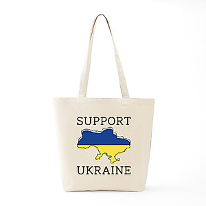CafePress Support Ukraine Tote Bag Canvas Tote Shopping Bag