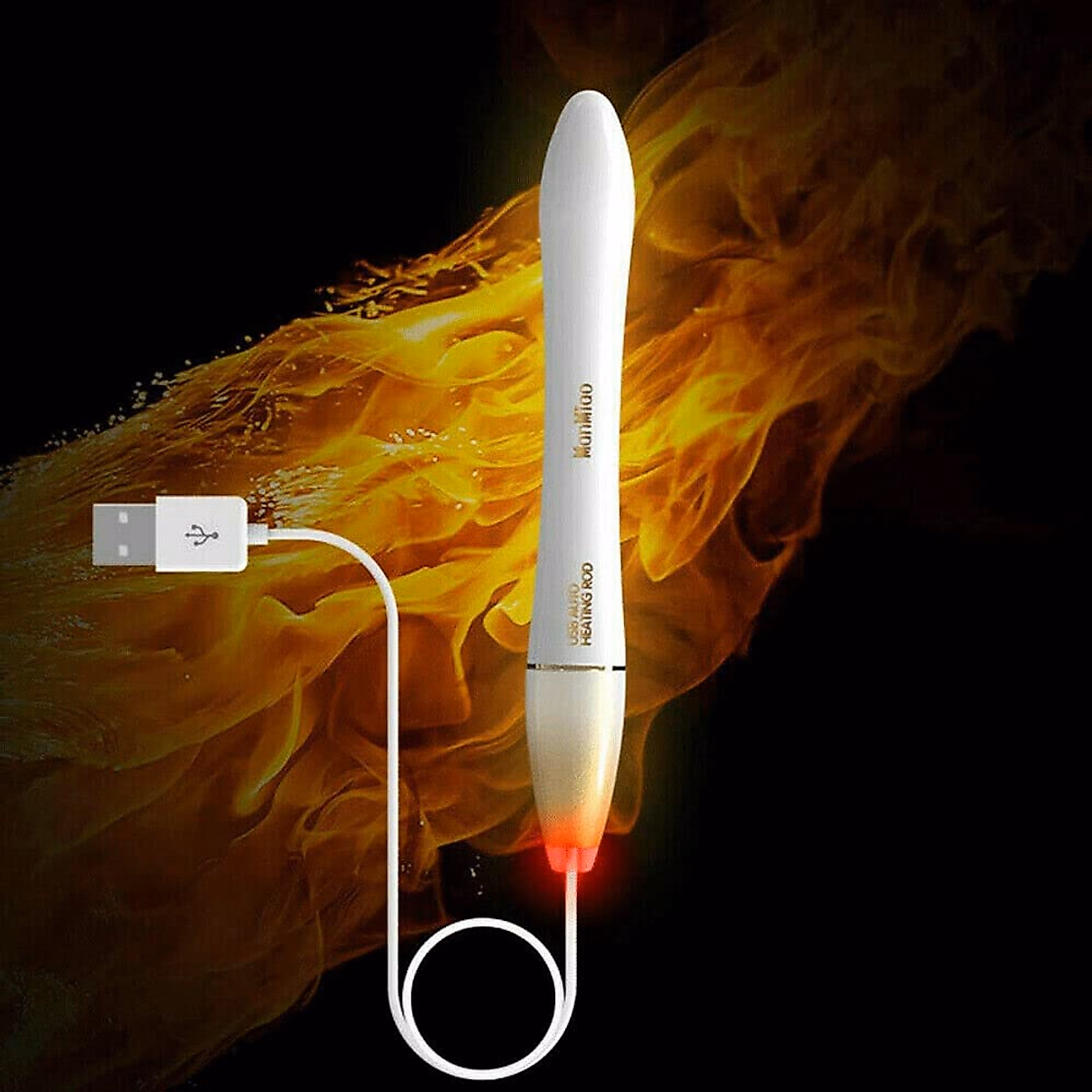 TEAMWILL USB Heating Rod Led Heater Warmer Heating Pad Stick AUTO 38℃ Control Quickly
