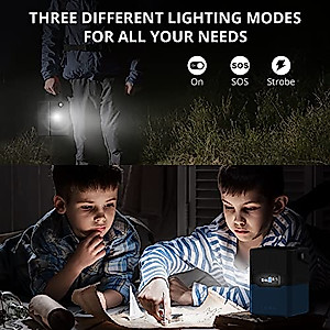 IDEAPLAY Portable Power Station BP300, 250Wh Battery Pack Solar Generator with 110V/300W Pure Sine Wave AC Output, Portable Generator with 2 AC outlets,PD 60W USB-C, LED Light for Outdoors, Camping, RV