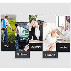 ZFF Self-Heating Waist Brace Belt Magnetic Back Brace Belt Heated Lumbar Support for Lower Back Muscle Injury Herniated Breathable Comfortable for Men and Women (Size : L/Large)