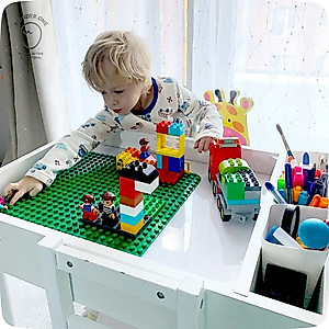 Water Sensory Light Play Activity Box Table for Children Removable Legs Montessori Waldorf Reggio Toys Sand Messy Play Homeschooling Pre-K Toddler Teen 3 4 5 to 9 Years (Eggshell white)