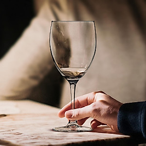 DISCOUNT PROMOS ARC Nuance Wine Glasses 8.5 oz Set of 6, Bulk Pack - Restaurant Glassware, Perfect for Red Wine, White Wine, Cocktails and More - Clear