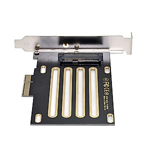 xiwai PCI-E 3.0 x4 Lane to U.2 U2 Kit SFF-8639 Host Adapter for Intel Motherboard & 750 NVMe PCIe SSD