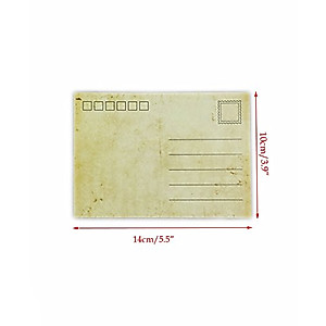 Yueton 32 Pcs 1 Set Vintage Retro Old Europe Dancing Travel Advertising Album Postcard Greeting Post Cards for Collecting