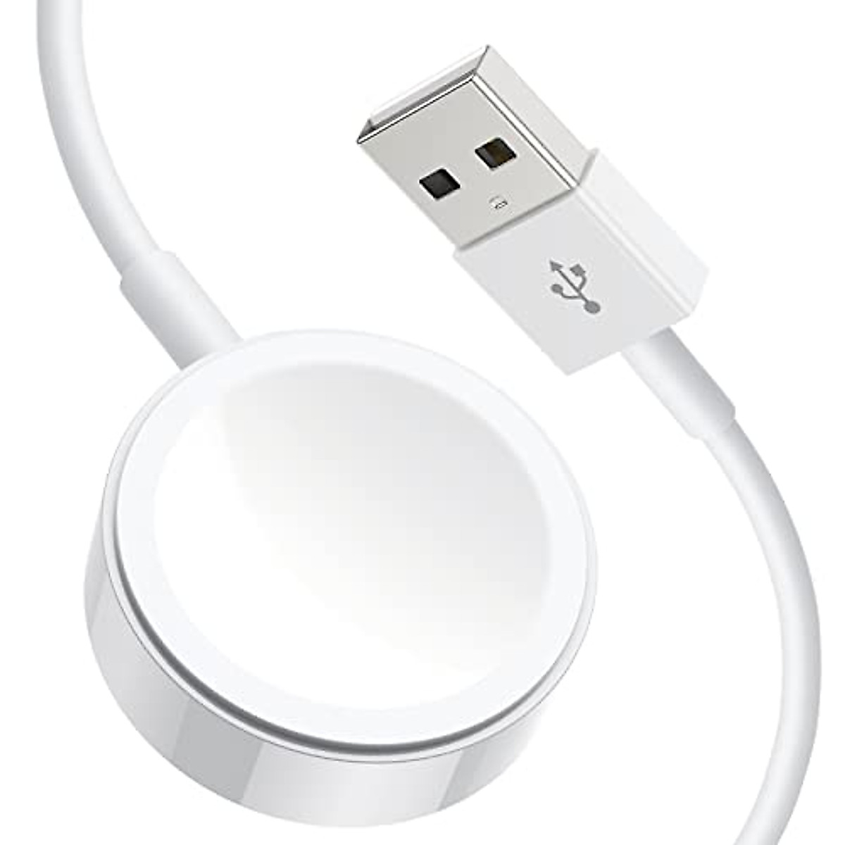 Delmog Watch Charger for Apple Watch Charger 3.3Ft-Fast Charger for Apple Watch Wireless Charging Cable Compatible with All Watch Series 8 7 6 SE 5 4 3 2 1