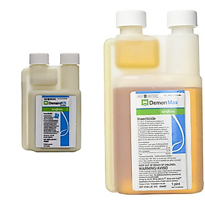 Syngenta - A12690A - Demand CS - Insecticide - 8oz & Syngenta 070294125000 Demon Max Insecticide, Yellowish