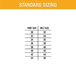 Carhartt Men's Casual Rugged Duck Canvas Belts, Black, 34