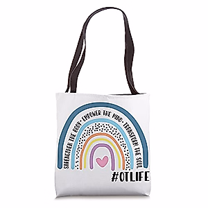 Occupational Therapist Rainbow Strengthen The Body Tote Bag