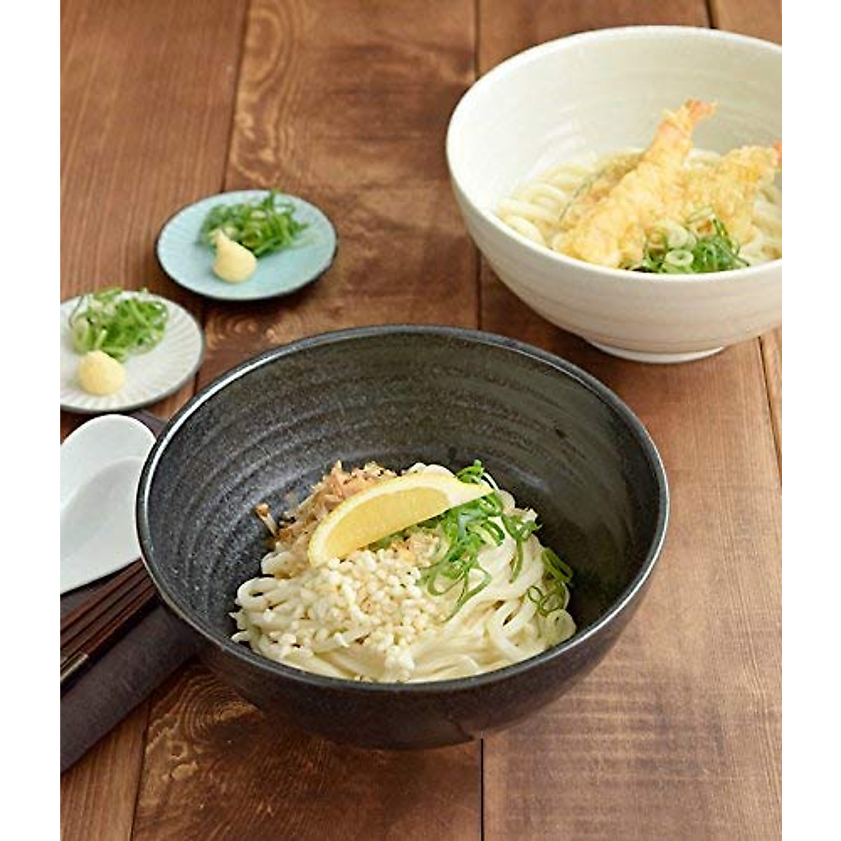 Extra Large Sanuki Udon Donburi Ramen Bowl Black