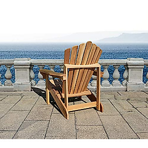 northbeam Riverside Adirondack Chair, Western Red Cedar, Natural