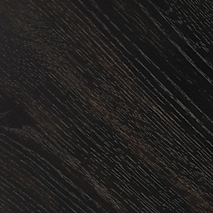 Signature Design by Ashley Galliden Rustic Geometric Base End Table with Rubbed-Through Effects, Black