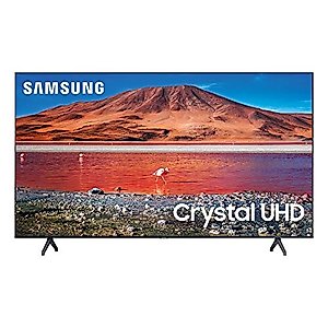 SAMSUNG 70-inch TU-7000 Series Class Smart TV | Crystal UHD - 4K HDR - with Alexa Built-in | UN70TU7000FXZA, 2020 Model