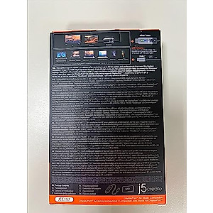 j5create USB Type C to HDMI Cable- 5.9FT / 1.8m (8K@60Hz, 4K@120Hz) with RGB LED Light for MacBook Pro, MacBook Air, iPad Pro, Samsung Galaxy, Surface Pro, Dell, HP (JCC157)