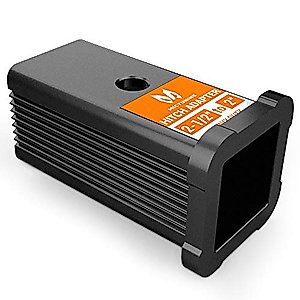 MICTUNING 2-1/2 Inch Class V to 2 Inch Class III and IV Trailer Hitch Receiver Adapter Reducer 2.5 Inches to 2 Inches Sleeve Convertor