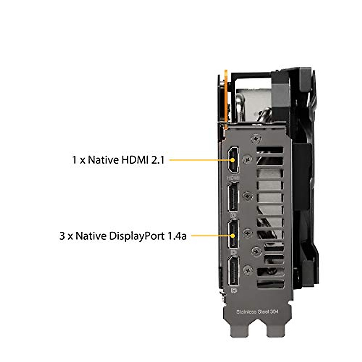 GIGABYTE ASUS TUF Gaming AMD Radeon™ RX 6800 OC Edition Graphics Card (PCIe 4.0, 16GB GDDR6, HDMI 2.1, DisplayPort 1.4a, Dual Ball Fan Bearings, All-Aluminum Shroud, Reinforced Frame, GPU Tweak II)