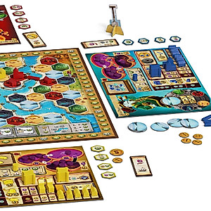 Capstone Games Terra Nova - Simplified Version of Terra Mystica Board Game, Capstone Games, Ages 14+