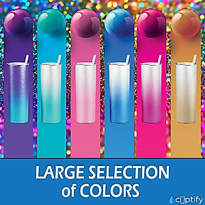 Personalized Skinny 20 oz with Lid Spectrum Gleam Customized Laser Engraved Cup Gift Stainless Steel Vacuum Insulated Mug