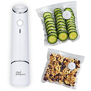 Chef Preserve Vacuum Sealer (Vacuum Sealer + 30 Bags)