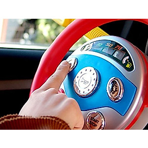 PowerTRC Electronic Backseat Driver Toy | Kids Driving Wheel | Car Toys | Pretend Driving Kids Toy
