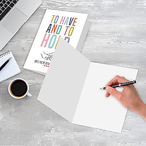 Spercy Funny Wedding Day Card, Congratulation Engagement Card, Marriage Card, To Have and To Hold