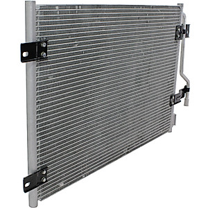Kool-Vue A/C Condenser Compatible with 1998-2002 Dodge Ram 2500, Fits 1998-2002 Dodge Ram 3500 5.9L Diesel Engine Old Body Style