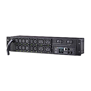 CyberPower PDU41008 Power Distribution Unit Switched 200-240V, 30A (Derated to 24A) 16 Outlets, 2U Rackmount