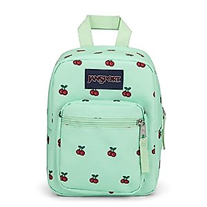 JanSport Big Break Insulated Lunch Bag - Small Soft-Sided Cooler Lunch Box Ideal for Work, or Meal Prep, 8 Bit Cherries