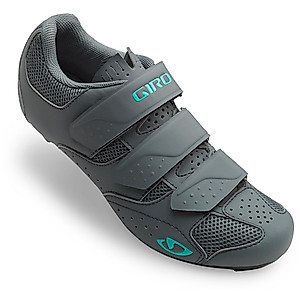 Giro Techne W Womens Road Cycling Shoe − 38, Titanium/Glacier (2020)