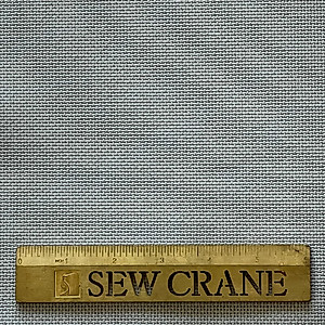 14 Count Aida Cloth Needlework Cross Stitch Fabric, Light Gray, W59" x L20"