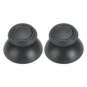 2X Analog Thumb Sticks Replacement Compatible with Sony Playstation 5 PS5 Controller Black