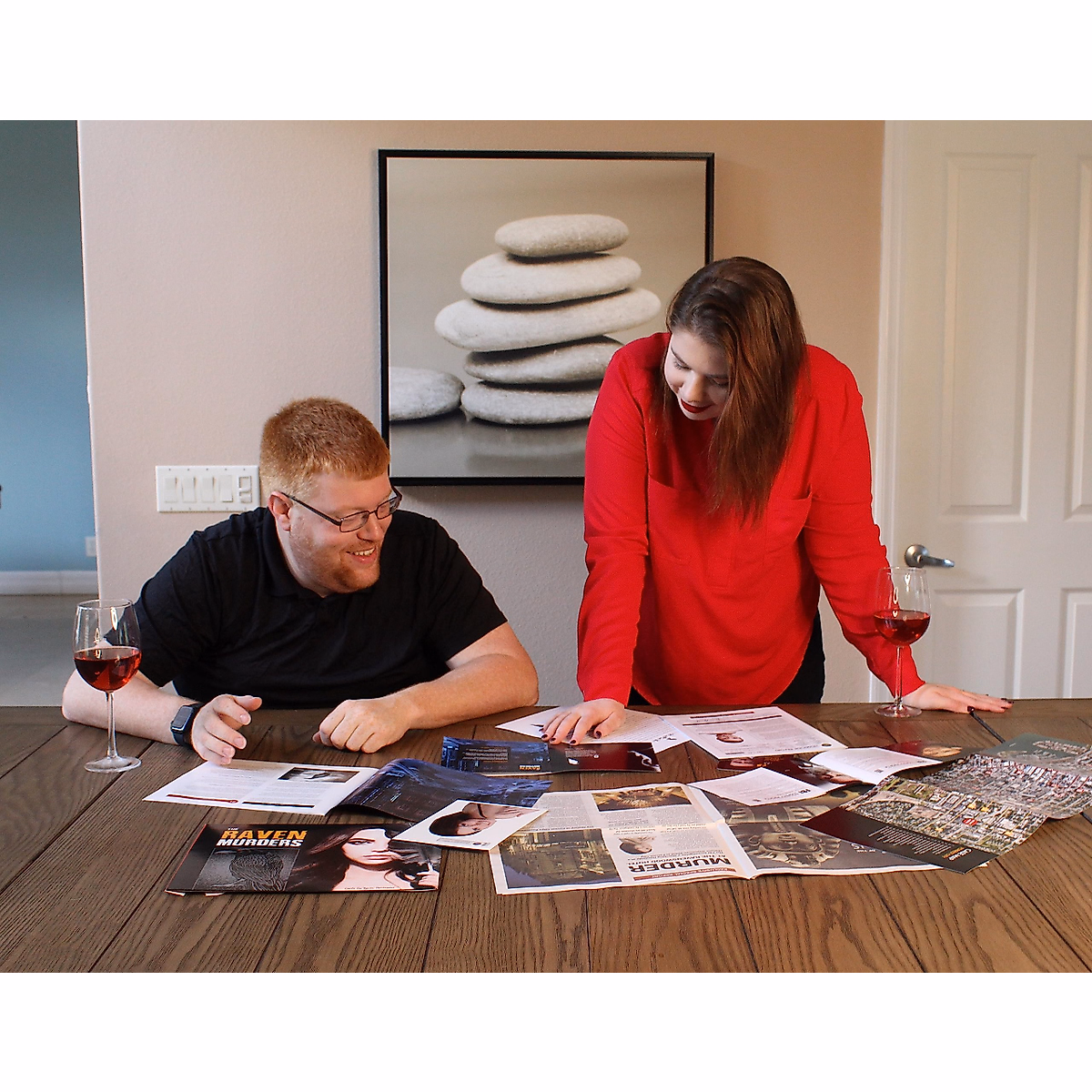 The Raven Murders: A Murder Mystery Game | Unsolved murder mystery game - Cold Case Files Investigation Detective Evidence & Crime File - individuals, date nights & party games