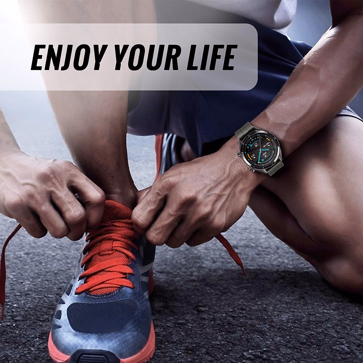 NotoCity for Samsung Galaxy Watch 46mm/ Galaxy Watch 3 45mm/ Huawei GT/Huawei GT 2(46mm) Watch Band, 22mm Silicone Straps Watch Band Accessory (army green)