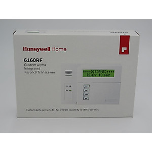 Honeywell Vista 20P Wireless Kit with a 6160RF Keypad, One 5800PIR-Res Motion Sensor, Three 5816WMWH Door/Window Contacts, and a WAVE2 Siren