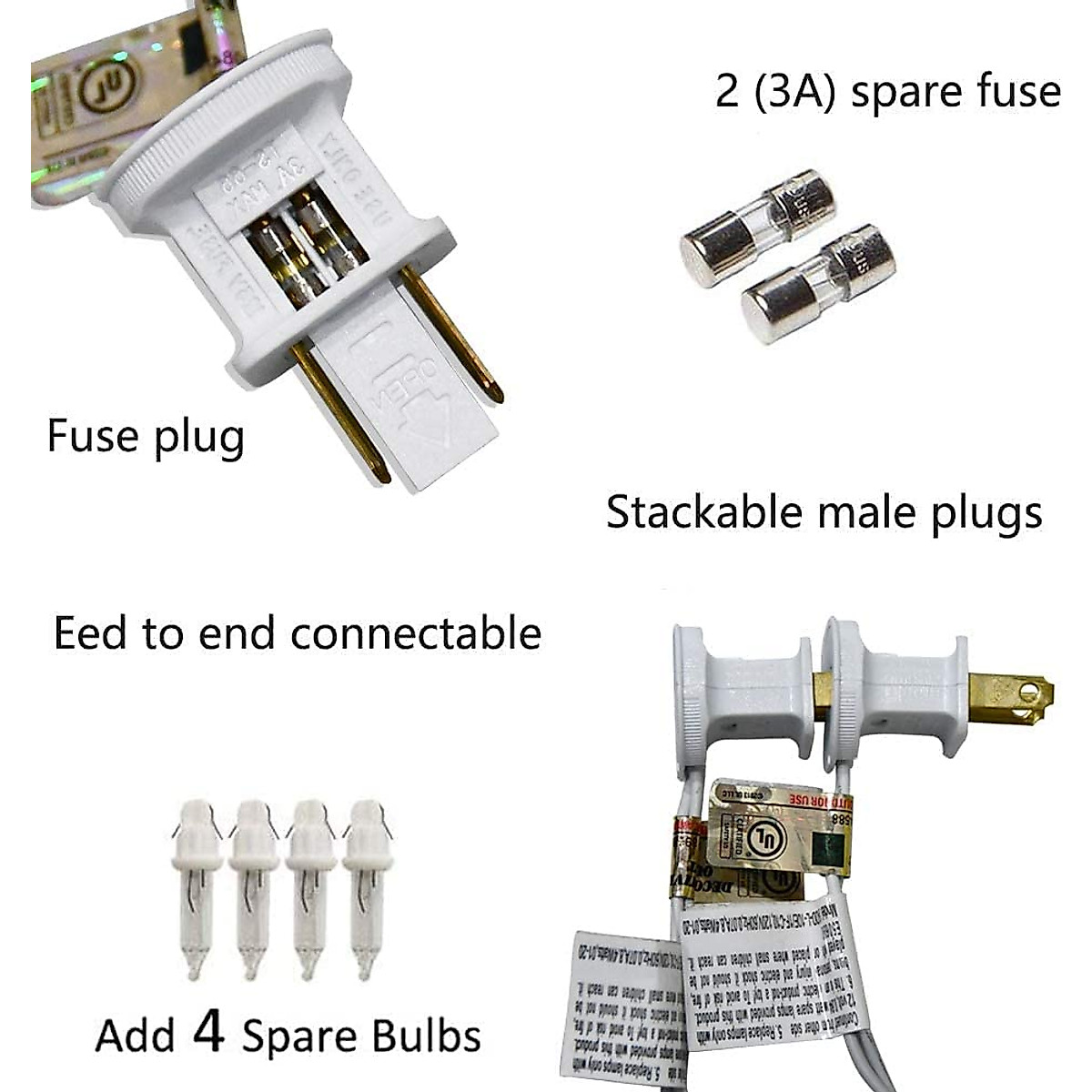 Dr.BeTree Pineapple String Lights 8.5ft, Funny Pineapple String Lights 10 Large Pineapple Lights, Tropical Beach Themed Pineapple Fairy Lights for Home Birthday Party Decor, White Wire