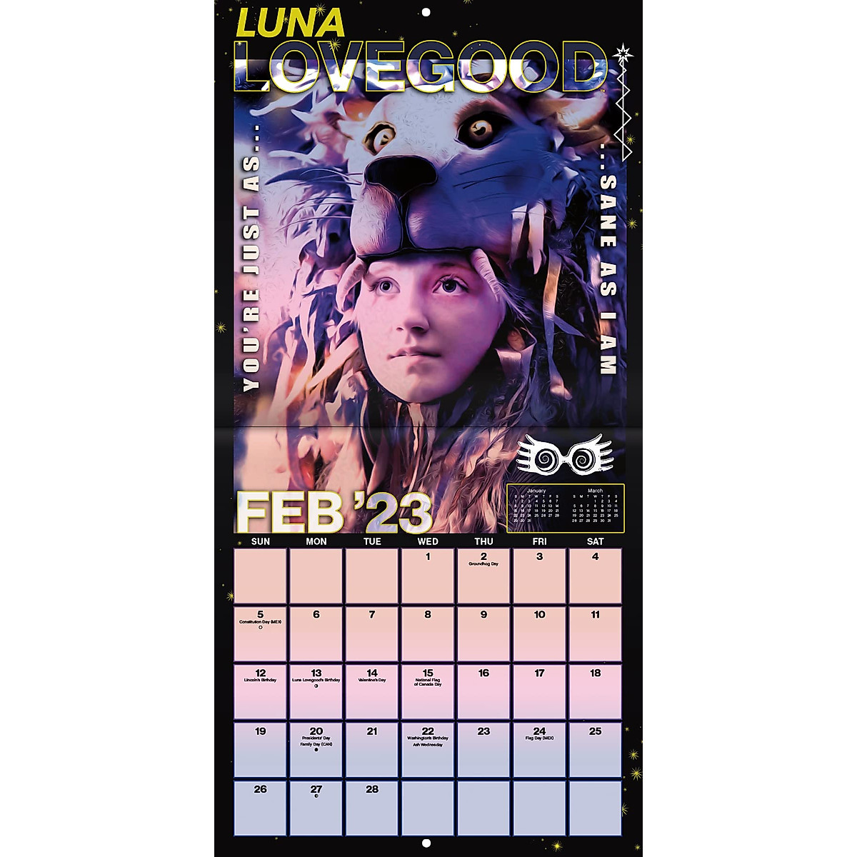 2023 Harry Potter Wall Calendar