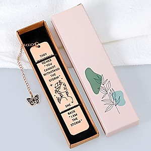 Inspirational Bookmarks for Women Graduation Gifts for Her Female Coworker Friends Nurse Student Bookmark for Teen Kid Girls Daughter Sister Birthday Valentines Day Reading Gifts for Book Lover Reader