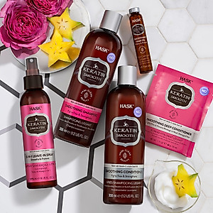 Hask Keratin Protein Smoothing Shampoo, 12 Ounce