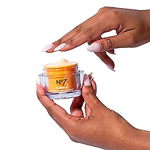 No.7 Radiance+ Vitamin C Daily Brightening Moisturizer - Face Moisturizer for Hydrating & Brightening Dull Skin - Lightweight Vitamin C Face Moisturizer (1.69 fl oz)