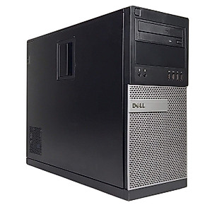 Dell Optiplex 790 Desktop Tower PC, Intel Quad Core i5 (3.10GHz) Processor, 16GB RAM, 2TB Hard Drive, Windows 10 Professional, DVD, Keyboard, Mouse, WiFi (Renewed)