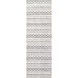 nuLOOM Sienna Vintage Runner Rug, 2' 6" x 6', Beige