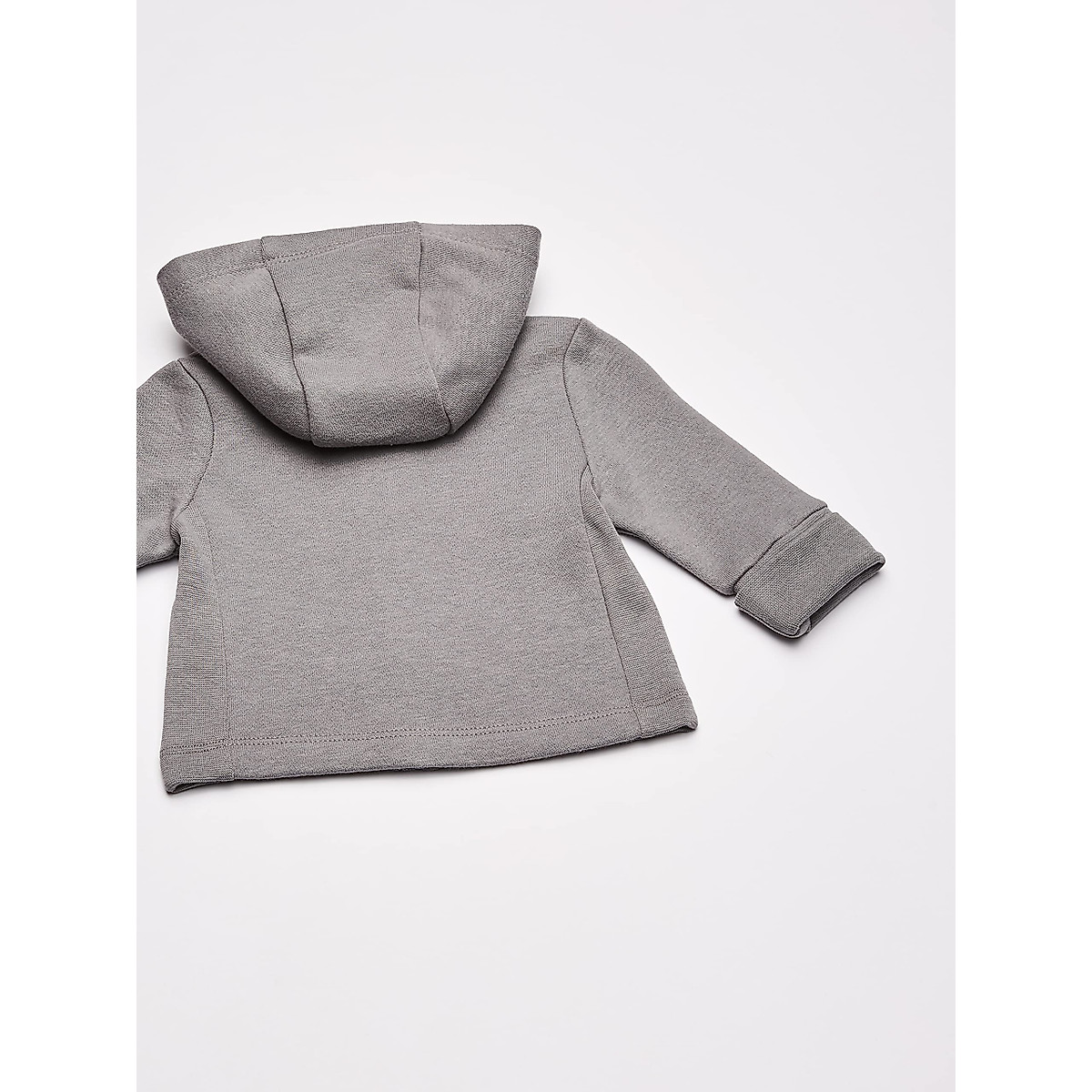 Hanes, Zippin Soft 4-way Stretch Fleece Hoodie, Babies and Toddlers, CHARCOAL, 0-6 Months