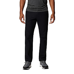 Columbia Flex ROC Pant Mens, Abyss, 42W x 32L Big Tall Black