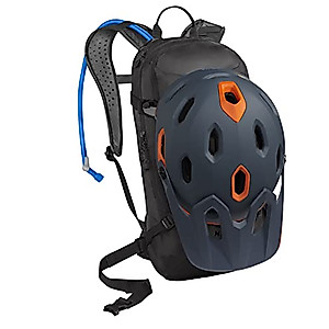 CamelBak M.U.L.E. Mountain Biking Hydration Backpack - Easy Refilling Hydration Backpack - Magnetic Tube Trap - 100 oz., Black