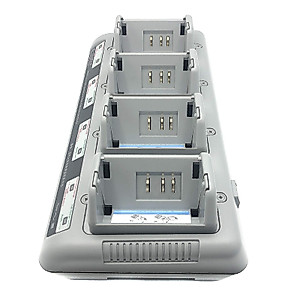 New Genuine Zebra UCLI72-4 Quad Battery Charger AT16305-8 No Power Adapter