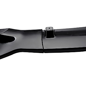 MotorFansClub 3pcs Front Bumper Lip Splitter Fit for Ford Fusion Mondeo 2017 2018 2019 Trim Protection Splitter Spoiler, Black