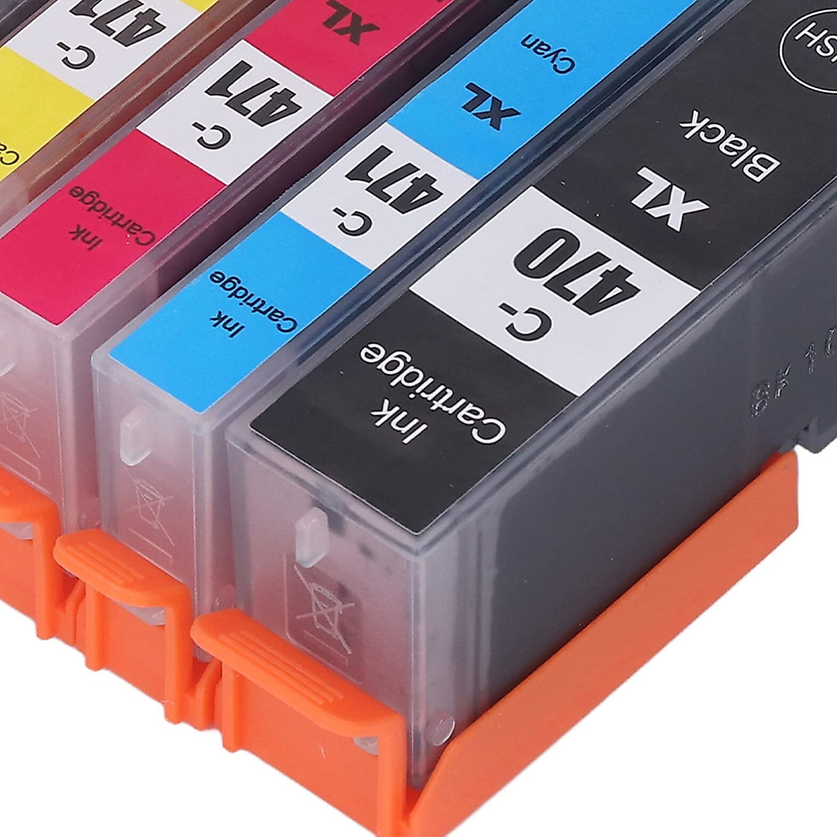 Ink Cartridge, Sublimation Ink Cartridge, Printing Cartridge, Ink Cartridge Printing Accessory Part for PIXMA MG5740 MG6840 MG7740, Ink & Toner (BK BK C M Y 5 Colors)