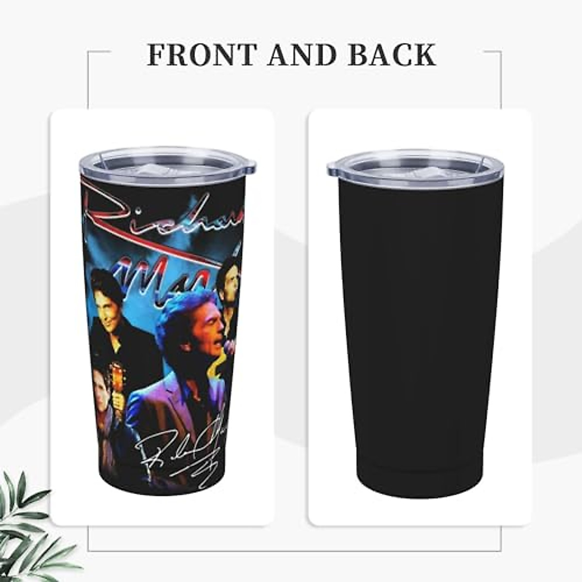 LAZHANG Richard Music Marx Stainless Steel Insulated Car Sippy Cup With Lid Travel Mug for Cold Hot 20 oz