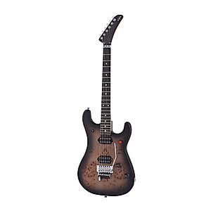 EVH 5150 Series Deluxe Poplar Burl Electric Guitar - Black Burst