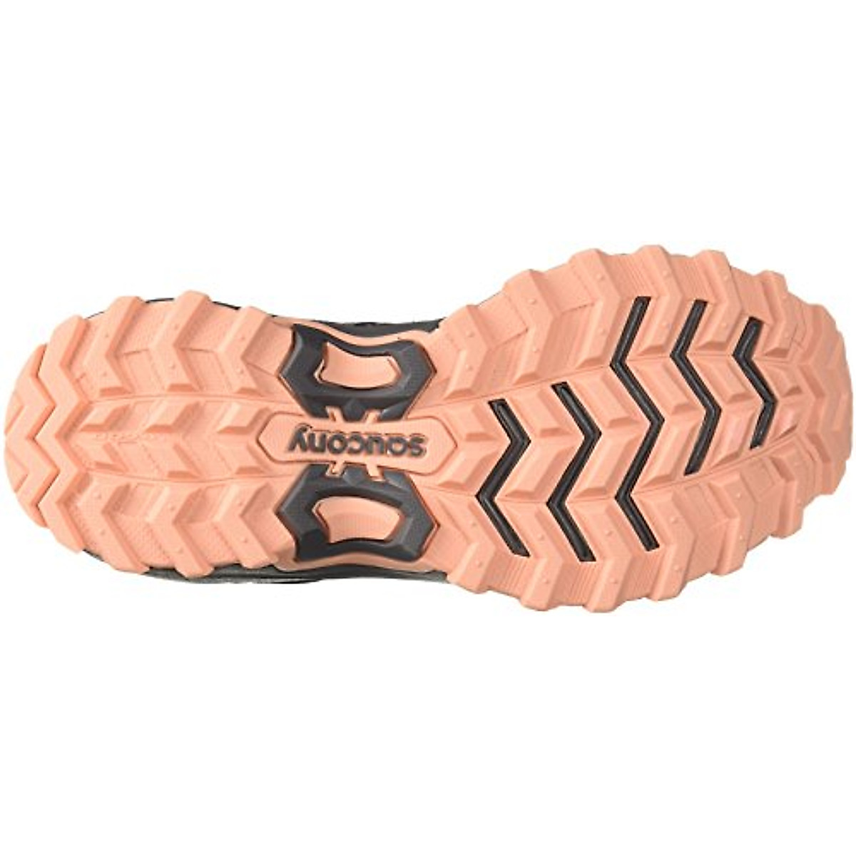 Saucony Women's Grid Excursion TR12 Sneaker, Grey/Peach, 8 Wide